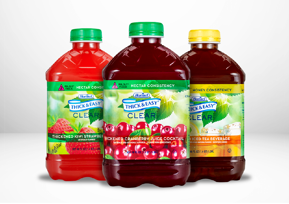 Refreshing Thick & Easy® Clear Drinks from Hormel Health Labs