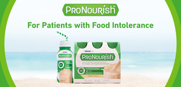Learn about ProNourish™ Low FODMAP Nutritional Drink. Having trouble?